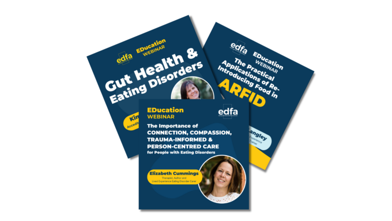 Education and Information Webinars - Eating Disorders Families Australia