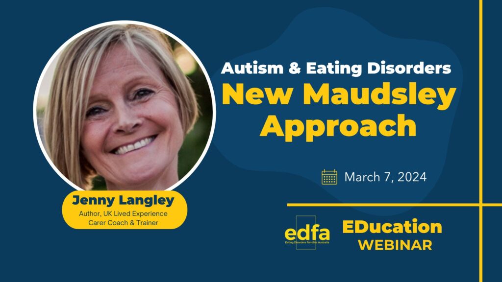 Autism & Eating Disorders: New Maudsley Approach - Eating Disorders ...
